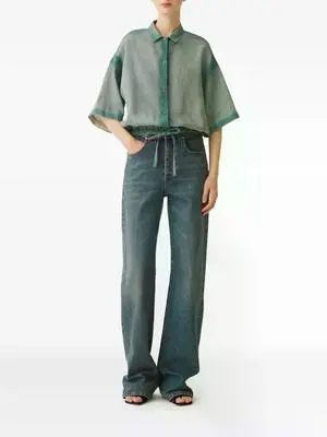 Fabiana Filippi Button-down Shirt - Green