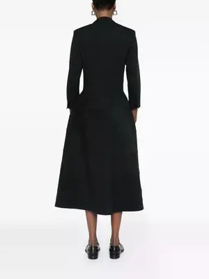 AGANOVICH Panelled V-neck Coat