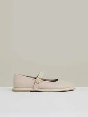 REISS Nicole Leather Mary Jane Shoes