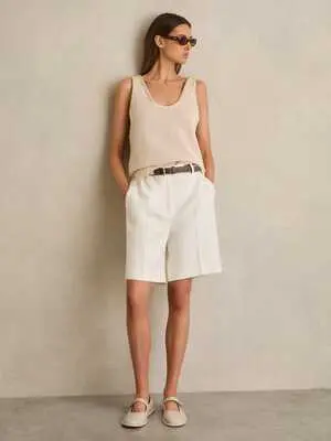 REISS Nicole Leather Mary Jane Shoes
