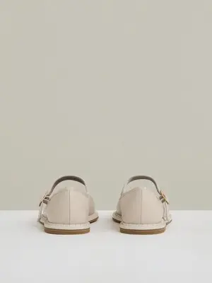 REISS Nicole Leather Mary Jane Shoes