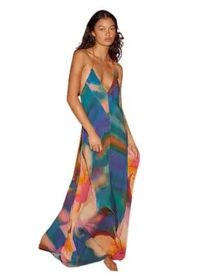 Free People Catalina Printed Maxi Dress
