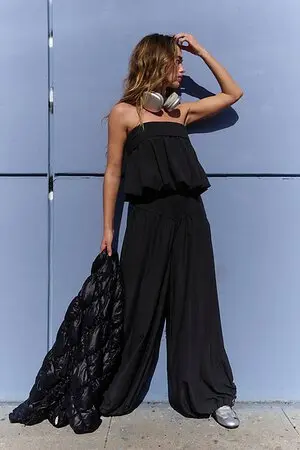 Free People Double Bubble Set - Black