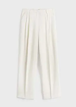 TOTEME Double-pleat Fluid Trousers