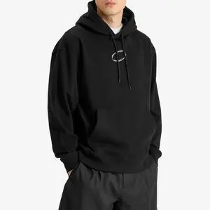 UNIFORM EXPERIMENT Loop Logo Hoodie - Black