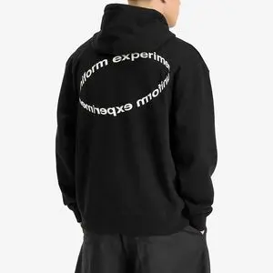 UNIFORM EXPERIMENT Loop Logo Hoodie - Black