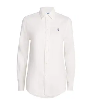 Polo Ralph Lauren Linen Classic Shirt - White