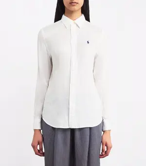Polo Ralph Lauren Linen Classic Shirt - White