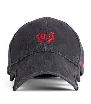 Balenciaga Cotton Laurel Baseball Cap