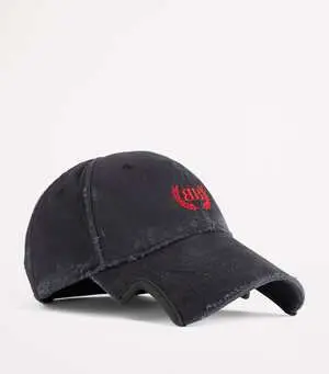 Balenciaga Cotton Laurel Baseball Cap
