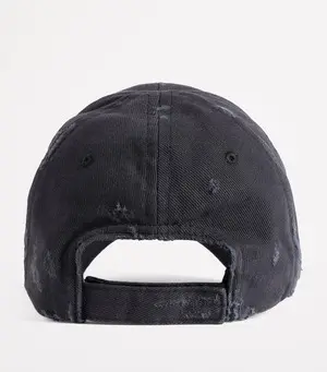 Balenciaga Cotton Laurel Baseball Cap