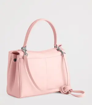 Balenciaga Mini Leather Rodeo Top-handle Bag - Pink