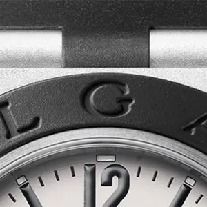 BVLGARI Aluminium And Titanium Chronograph Watch