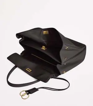 Balenciaga Medium Leather Rodeo Top-handle Bag - Brown