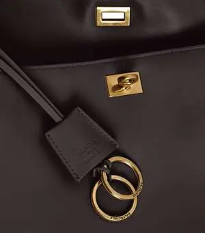 Balenciaga Medium Leather Rodeo Top-handle Bag - Brown