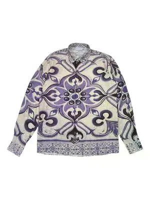 FAMILY FIRST Floral-print Shirt - Neutrals
