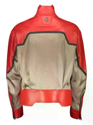 FERRARI Lambskin Bomber Jacket