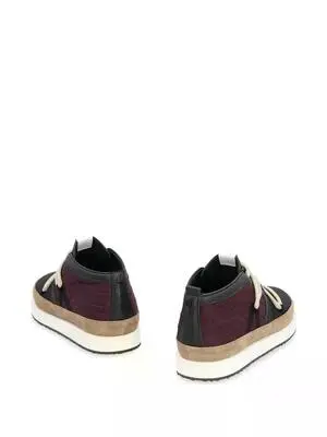 VOLTA Leather Sneakers - Black