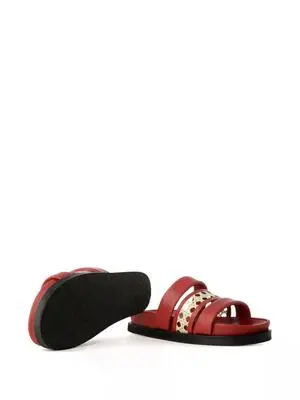 MISCI Carriola Leather Sandals