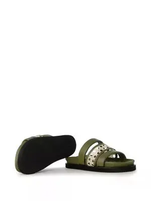 MISCI Carriola Leather Sandals