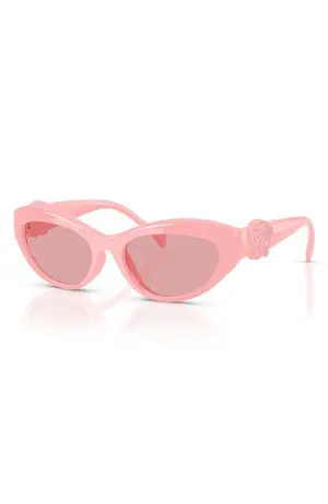 Versace 49mm Cat Eye Sunglasses - Pink