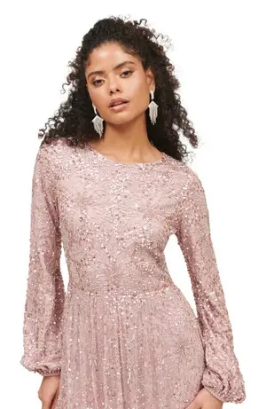 MARYISA Embellished Maxi Dress