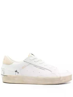 CRIME LONDON Sk8 Deluxe Sneakers - White