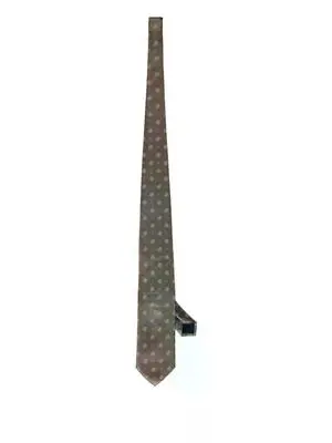 Corneliani Jacquard Silk Neck Tie