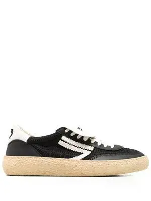 PURAAI Logo-embroidered Sneakers - Black