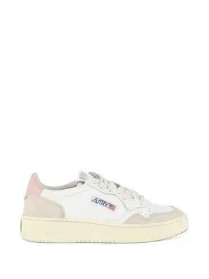 AUTRY Medalist Low Sneakers In Leather And Suede - White