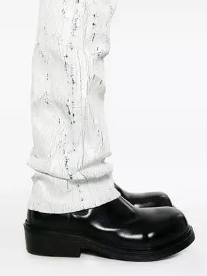 MAISON MARGIELA Cracked-effect Jeans