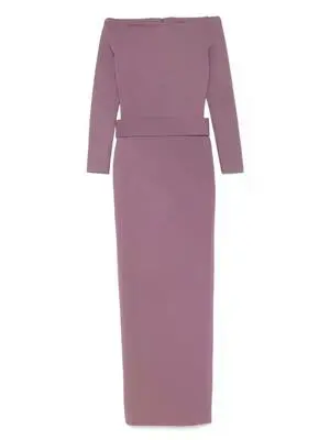 Solace London Sabina Maxi Dress - Purple