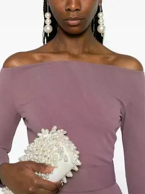 Solace London Sabina Maxi Dress - Purple