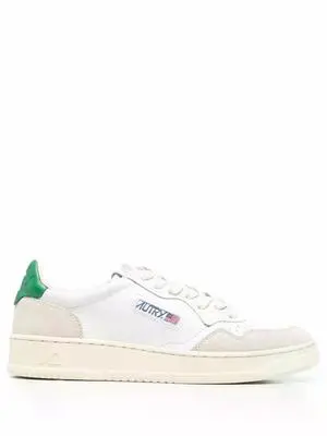 AUTRY Medalist Low Leather Sneakers - White