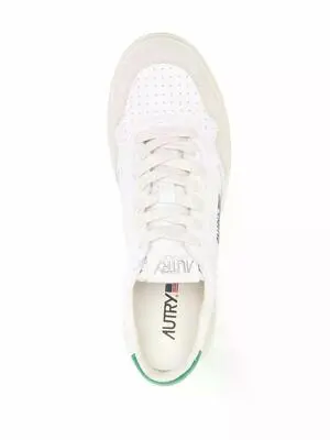 AUTRY Medalist Low Leather Sneakers - White