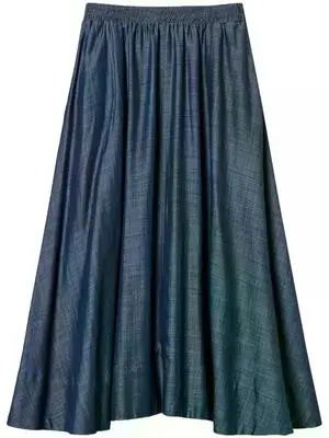 TWINSET Pleated Midi Skirt