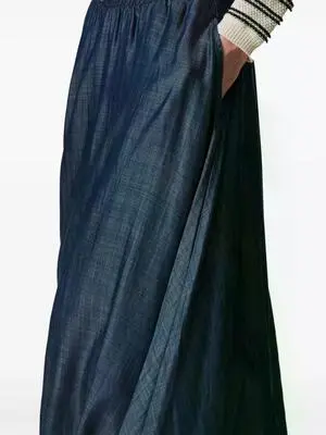 TWINSET Pleated Midi Skirt