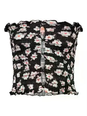 AMY CROOKES Floral-print Top