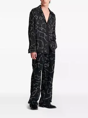 Balmain Constellation Embroidered Shirt