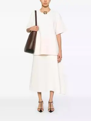 JIL SANDER Knitted Maxi Skirt