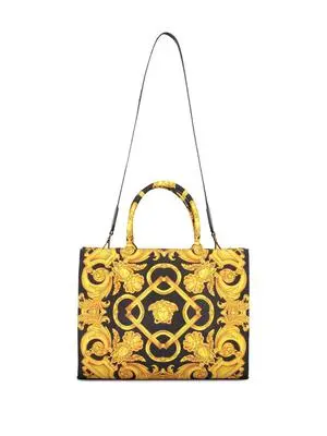 Versace Medusa Barocco Tote Bag - Black
