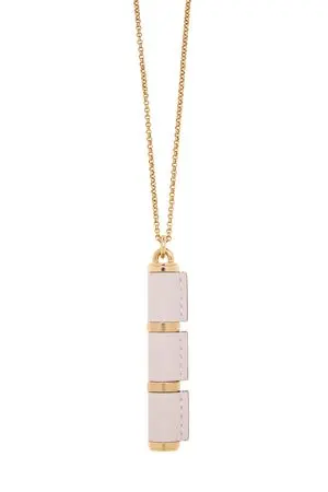 Hermès Charniere Necklace - Pink