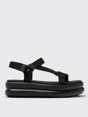 Camper Heeled Sandal - Black