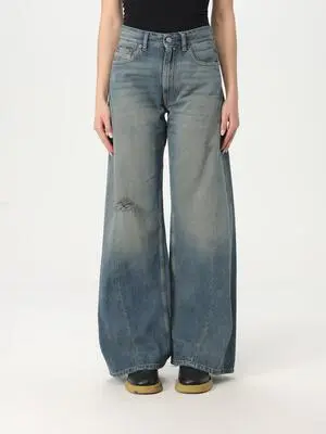 MAISON MARGIELA Wide Leg Jeans - Blue