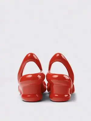 Camper Heeled Sandals - Red