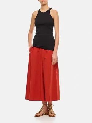 Sportmax Ribbed Racerback Tank Top