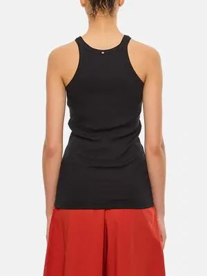 Sportmax Ribbed Racerback Tank Top