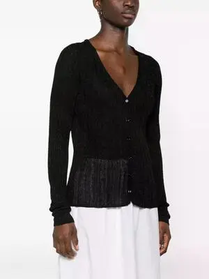 Majestic Filatures Ribbed Cardigan