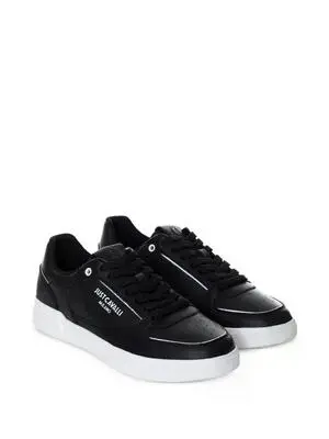 Just Cavalli Logo-print Sneakers - Black