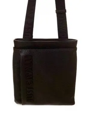 Just Cavalli Embossed Logo Shoulder Bag